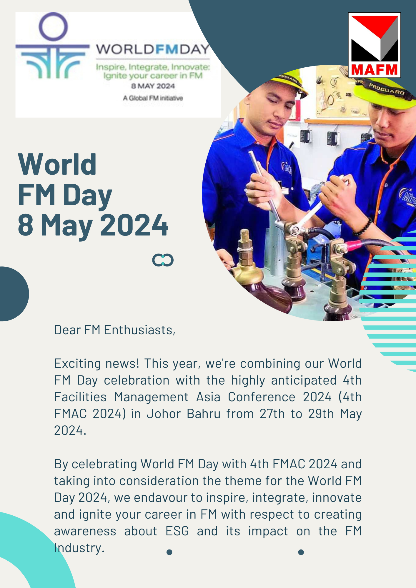 Announcement of Future Events – Mafm